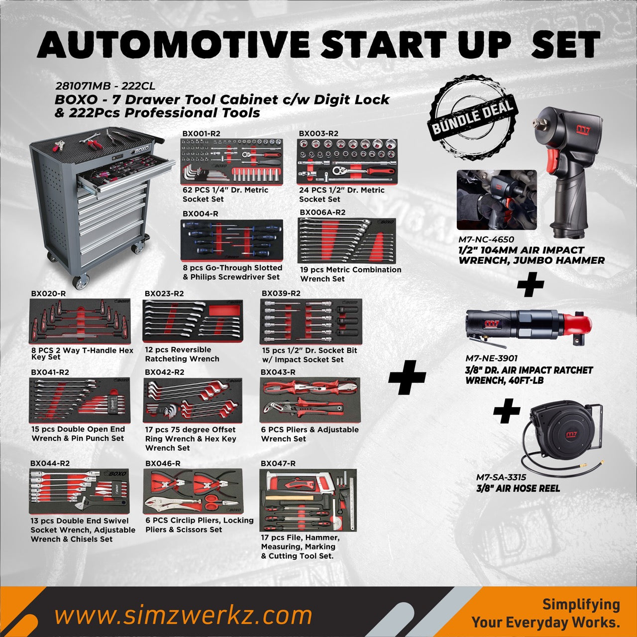 Automotive Start Up Set – SIMZ Werkz