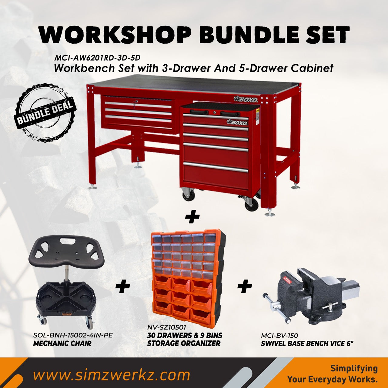 Workshop Bundle Set – SIMZ Werkz