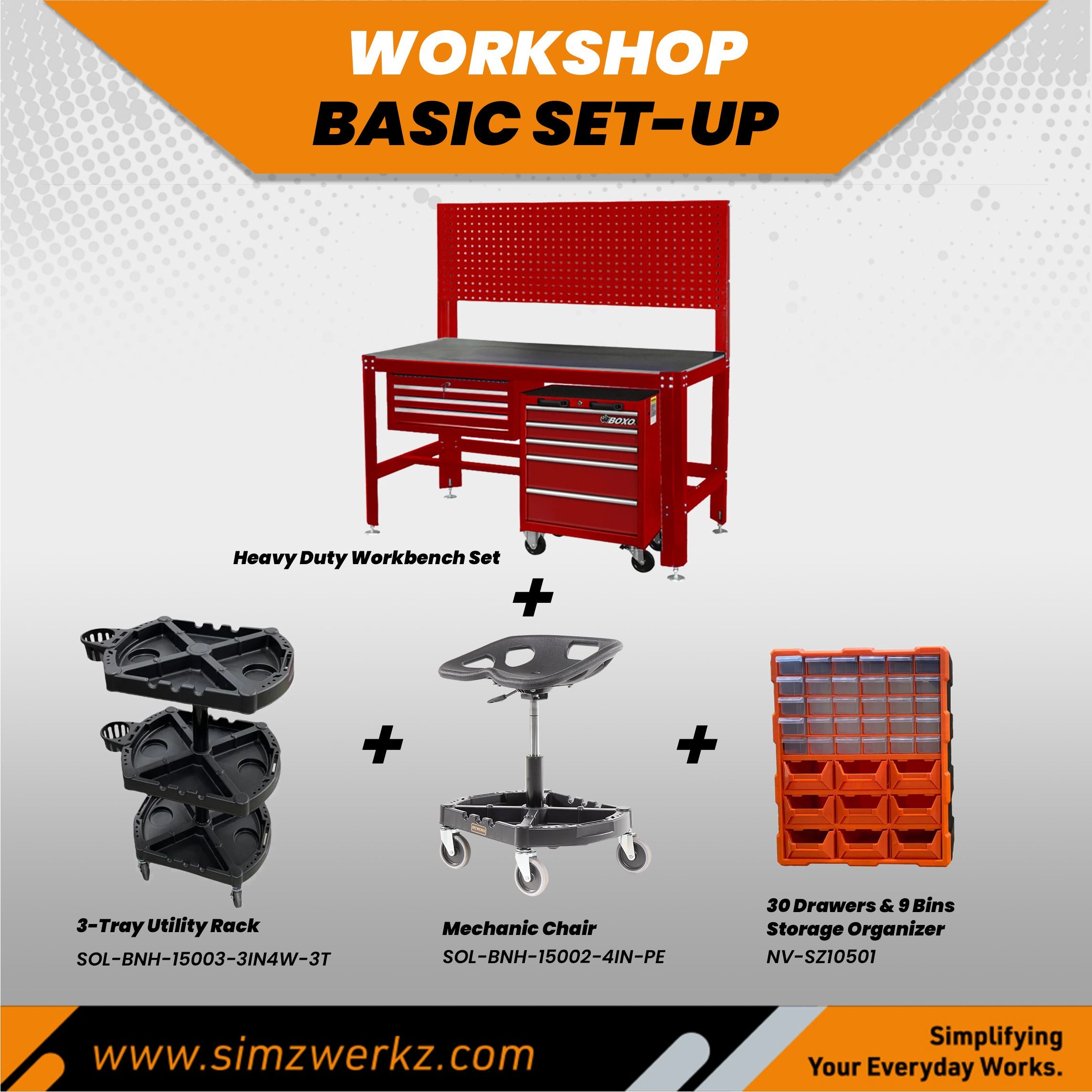 Workshop Basic Set-Up Bundle – Simz Werkz