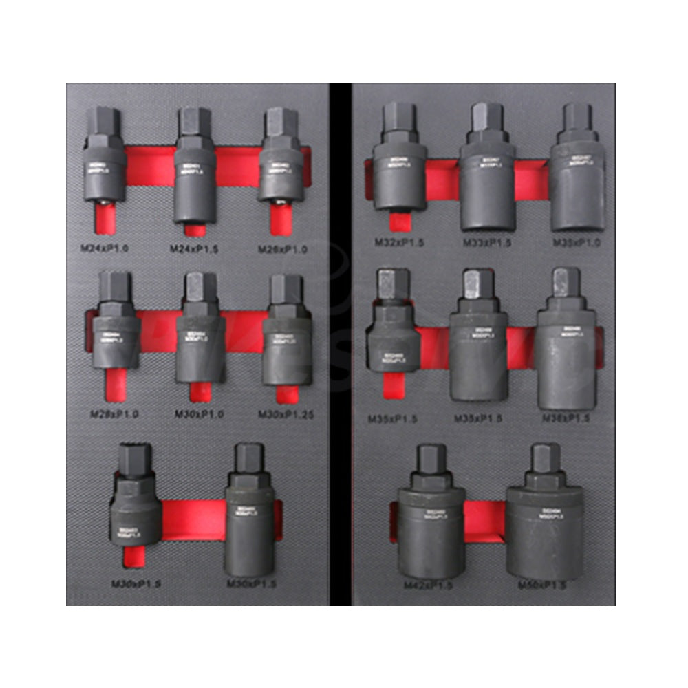 Flywheel Puller Set (For External) Thread Magneto Flywheels), 2/3 Syst ...